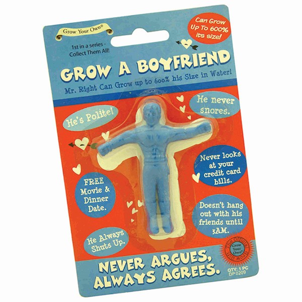 Grow Your Own Boyfriend - Gadgets, Gifts and Games