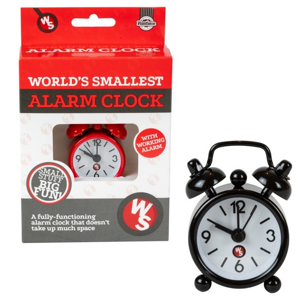 World's Smallest Alarm Clock - Gadgets, Gifts and Games
